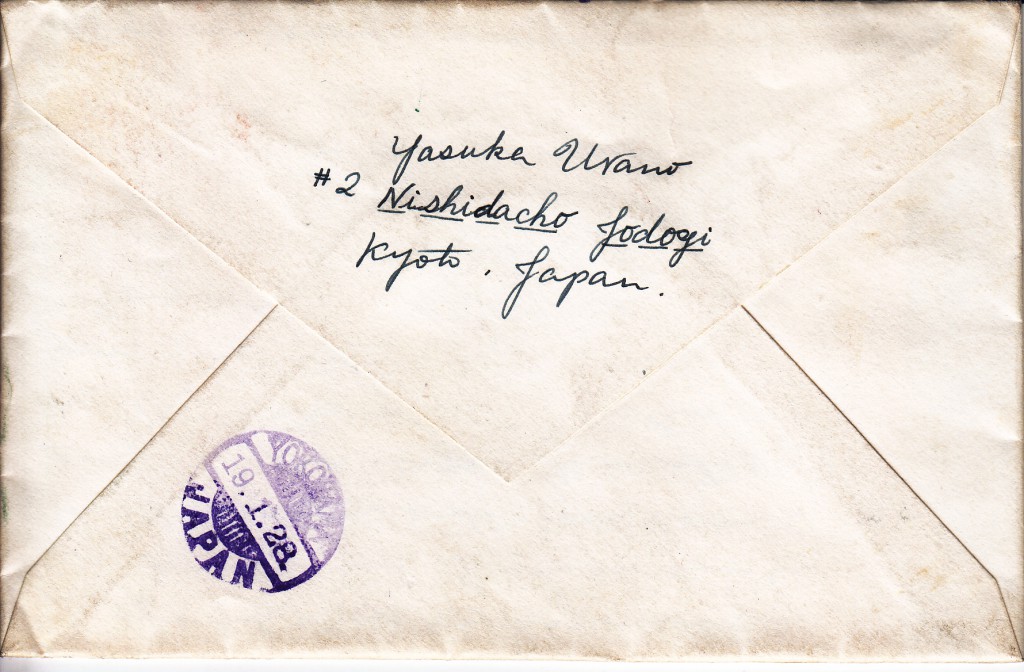 Back of Envelope | Write Me A Letter (From the Past)